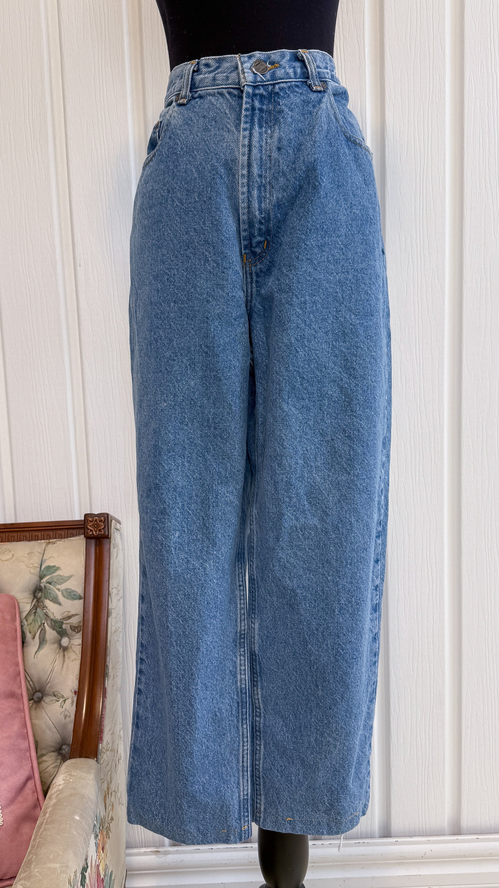 Jeans baggy Authentic- medium – Friperie Marie-Antoinette